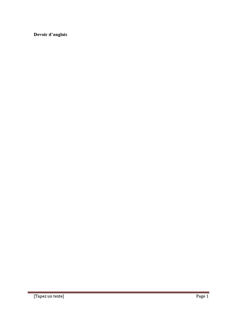 Devoir Anglais M1 Gestion Projets Session Rattrapage 2024 | PDF