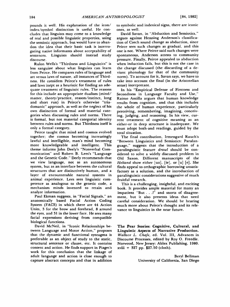 The_Pear_Stories_Cognitive_Cultural_and | PDF | Linguistics | Sign Language