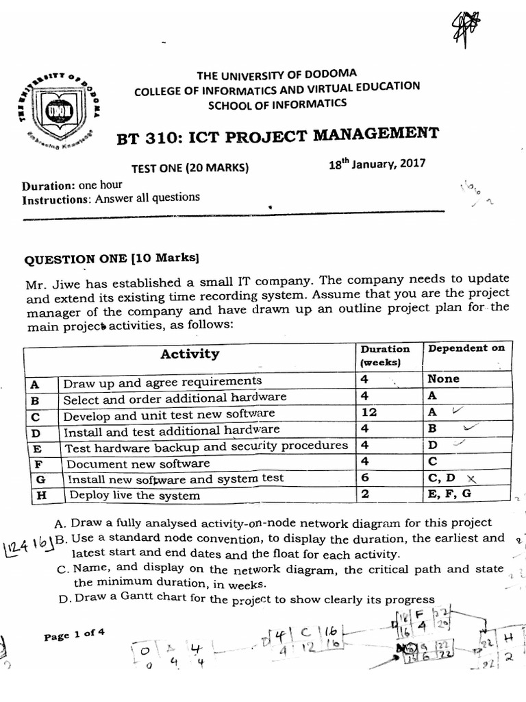 ICT File of Exams | PDF
