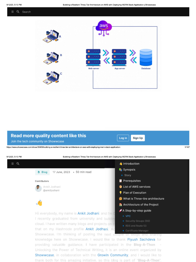 AWS 3 Tier Demo | PDF