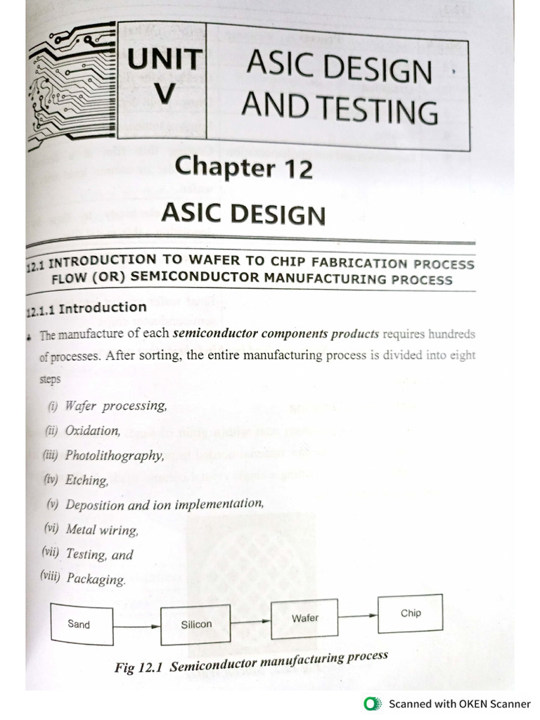 Vlsi Unit-5 Notes | PDF
