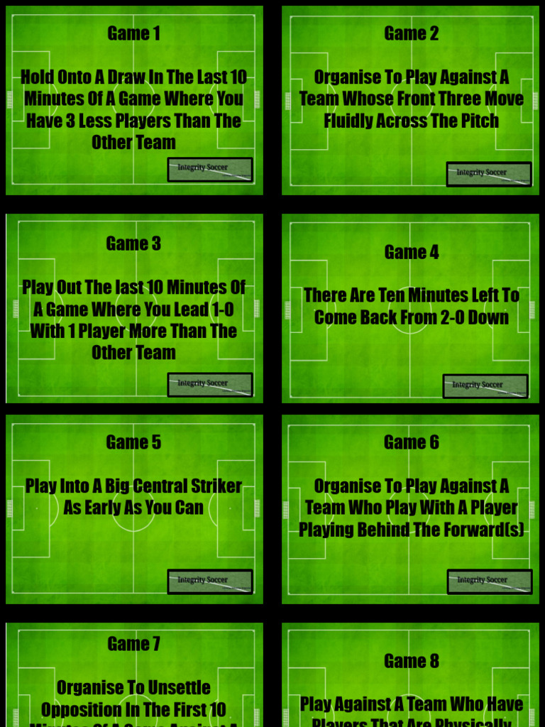 Game Scenario Cards | PDF