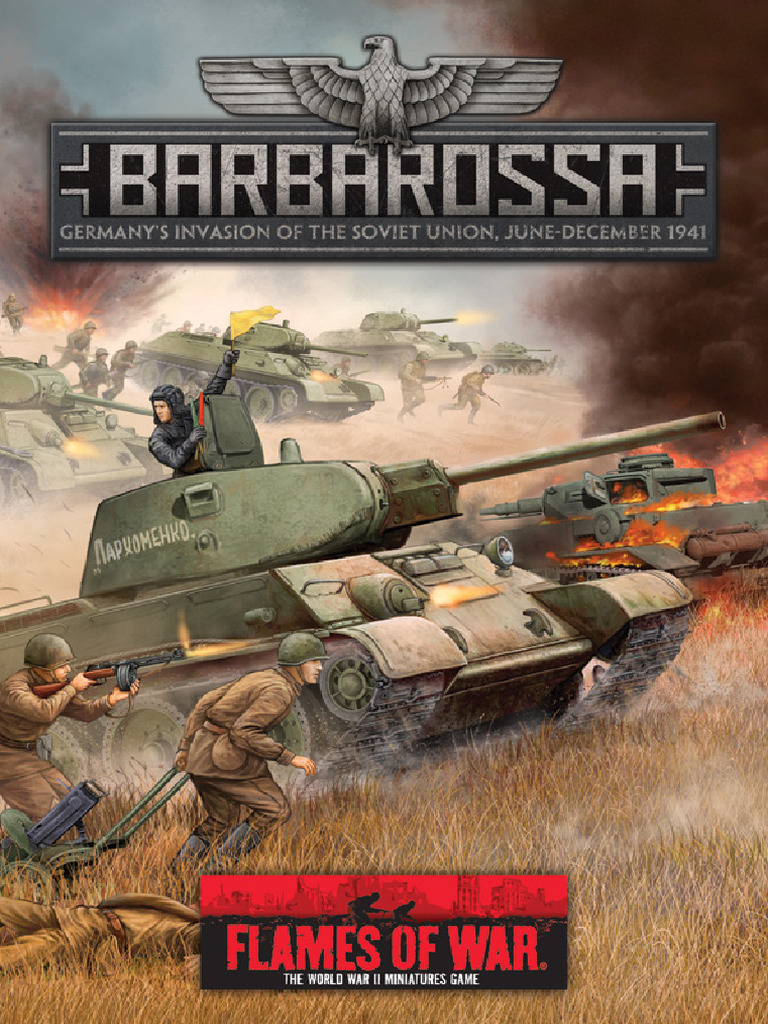 FOW - Barbarossa - FW305 - Germany's Invasion of The Soviet Union, June ...