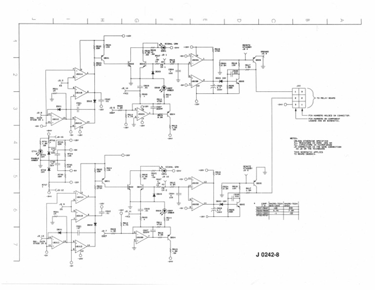 Macro Tech 600 Schematic 1 Ma600 - Display - j0242 8 | PDF