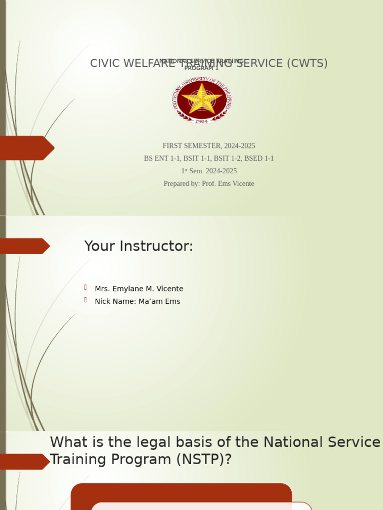 Module 2 NSTP 1 | PDF