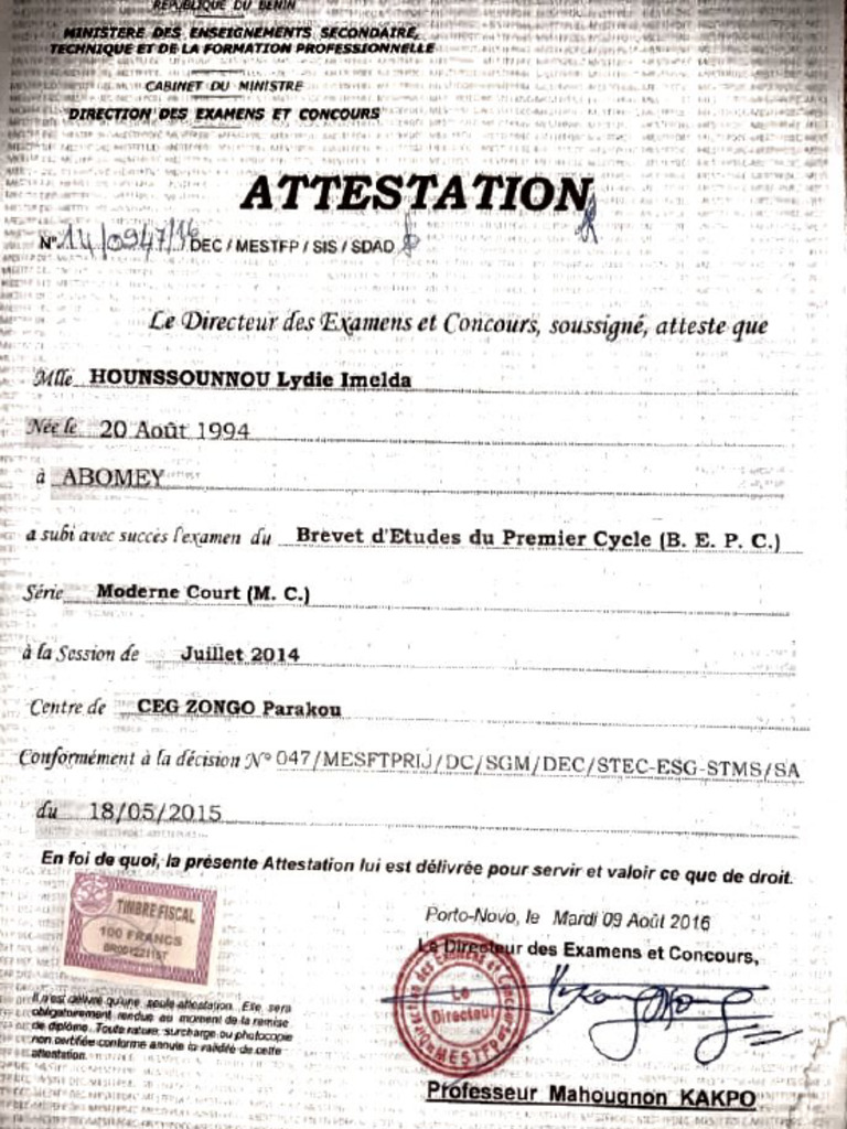 BEPEC | PDF