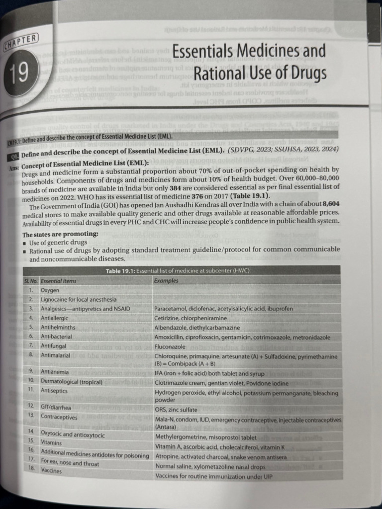 Essential Medicine | PDF | Clinical Medicine | Health Care