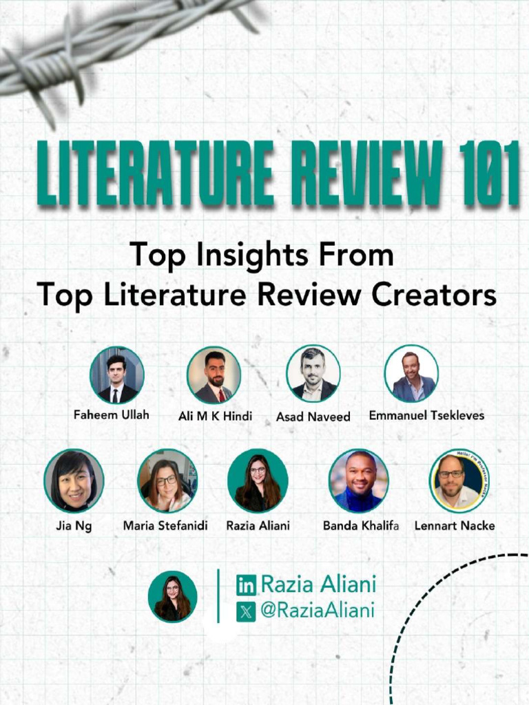 Lit review 101 | PDF