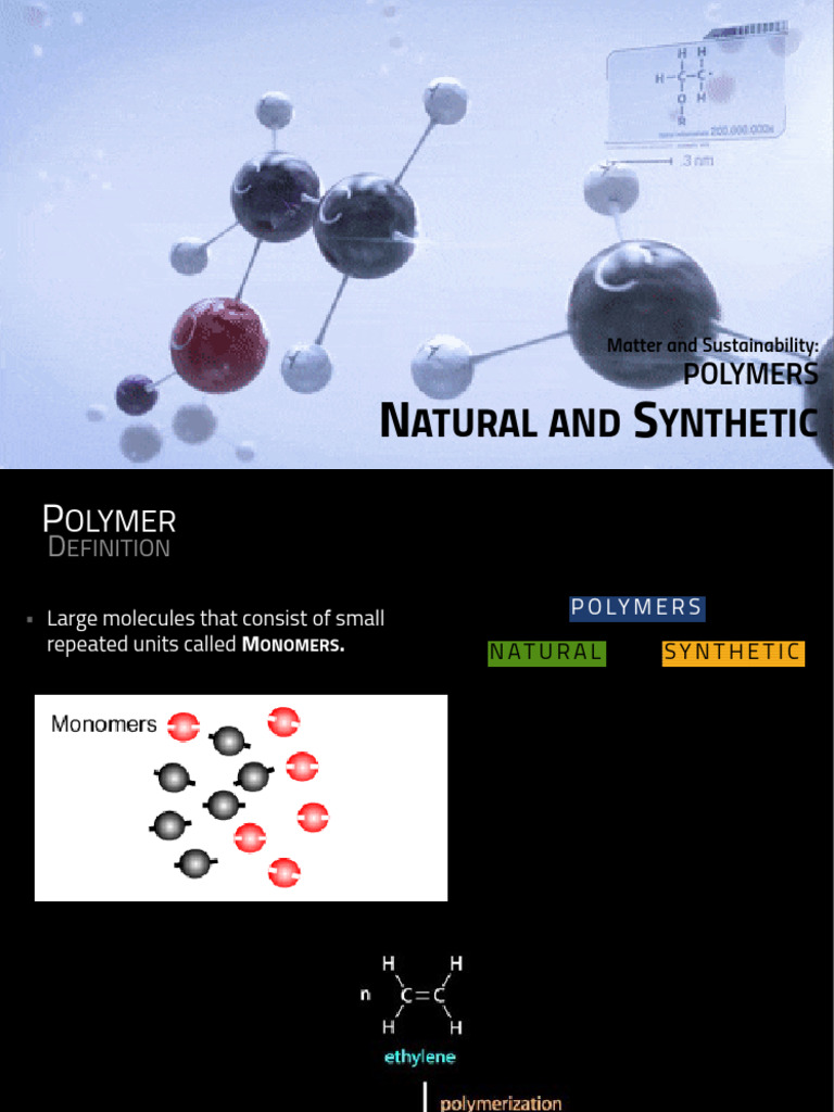 17. Polymers | PDF | Polymers | Polymerization
