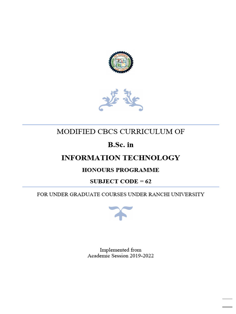 UG IT Syllabus | PDF | C++ | Pointer (Computer Programming)
