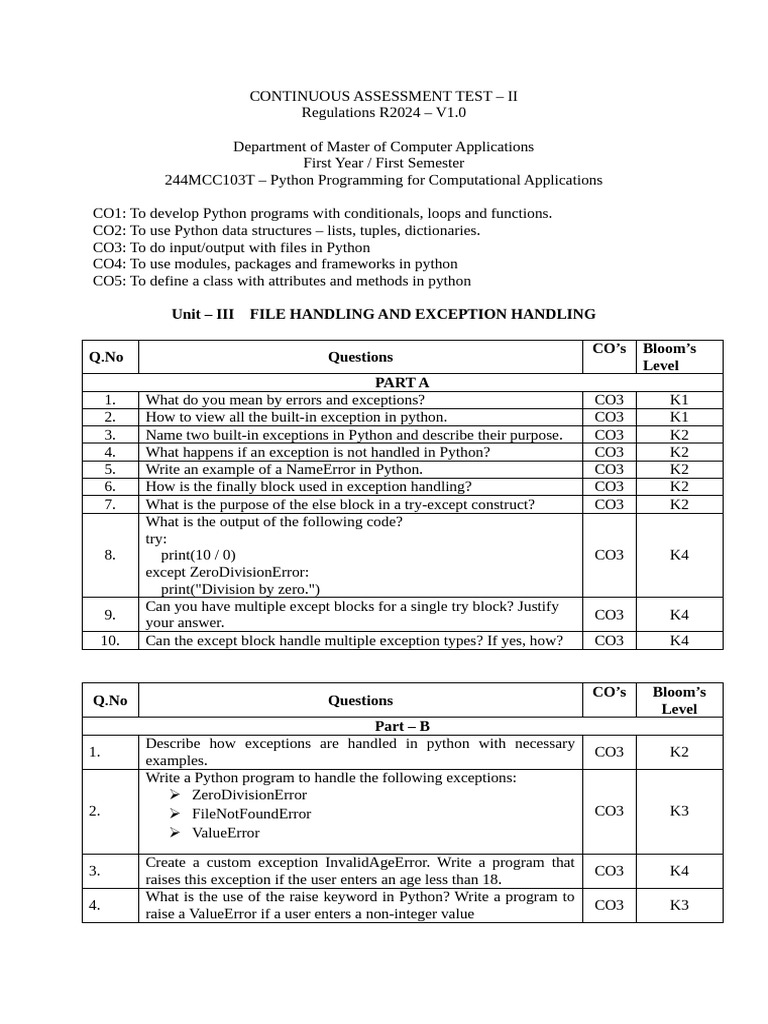 Python Qbu3 5 Pdf Method Computer Programming Inheritance