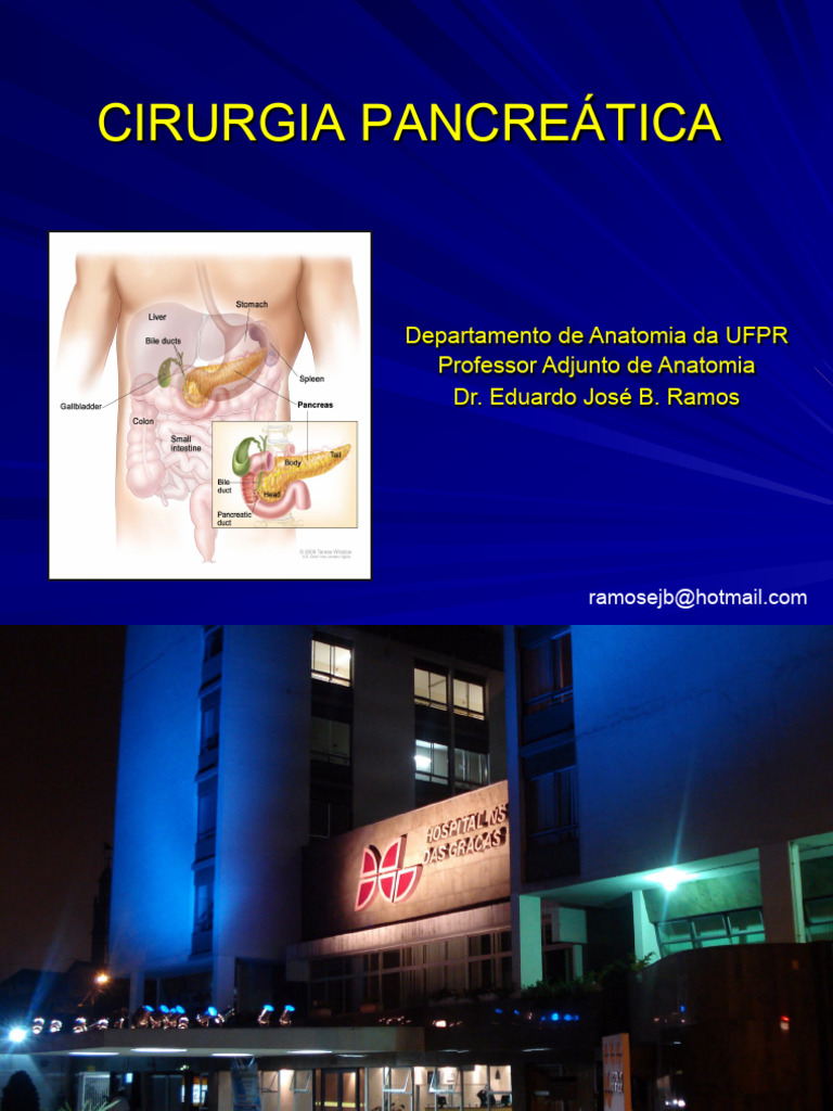 Pancreatectomia Master 1 | PDF | Pâncreas | Fígado