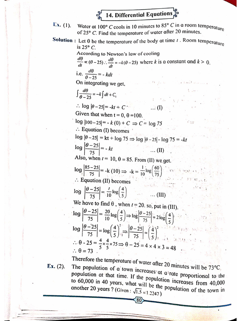 Differential Equations Pdf