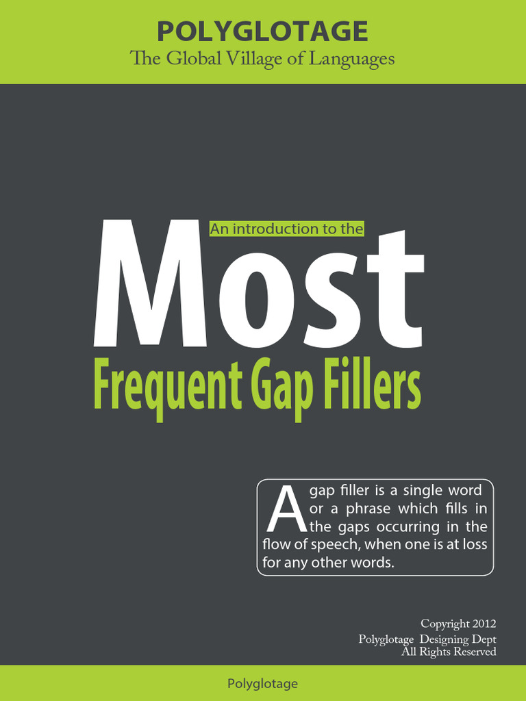 Gap Fillers | PDF