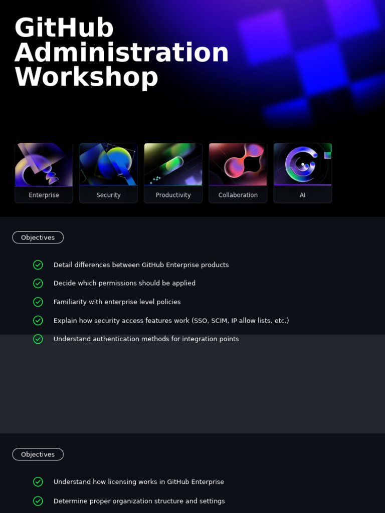En v2 Github Admin Training | PDF | Cloud Computing | Information Technology