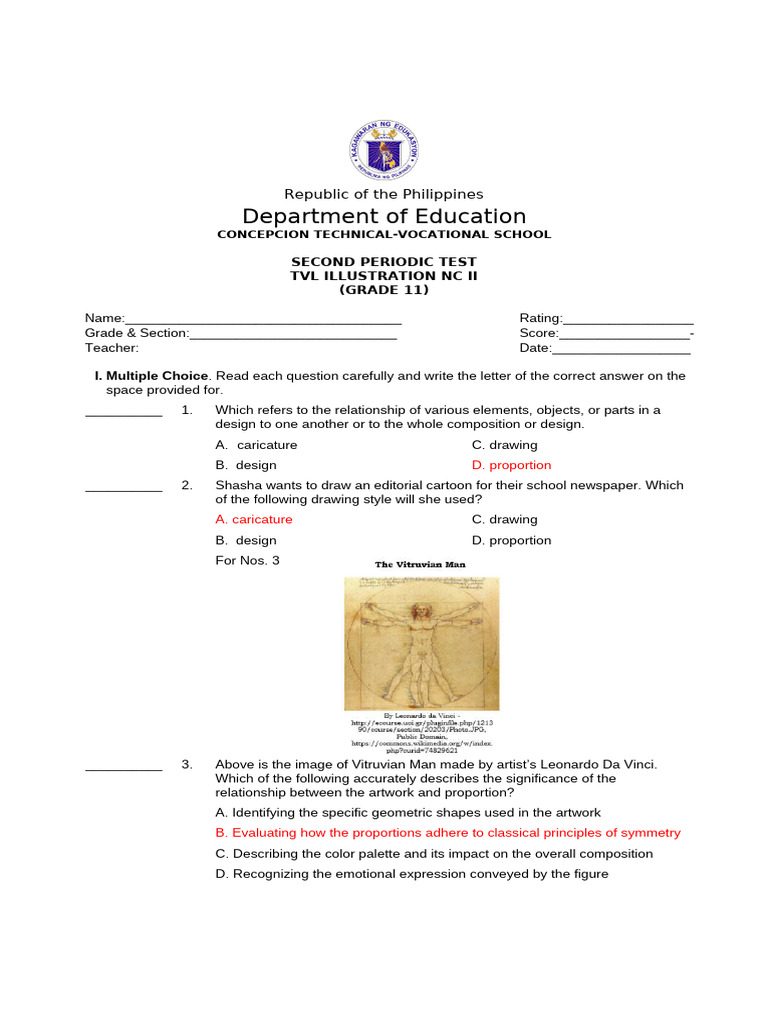 TVL Drawing Techniques for Grade 11 | PDF | Drawing | Intellectual Property