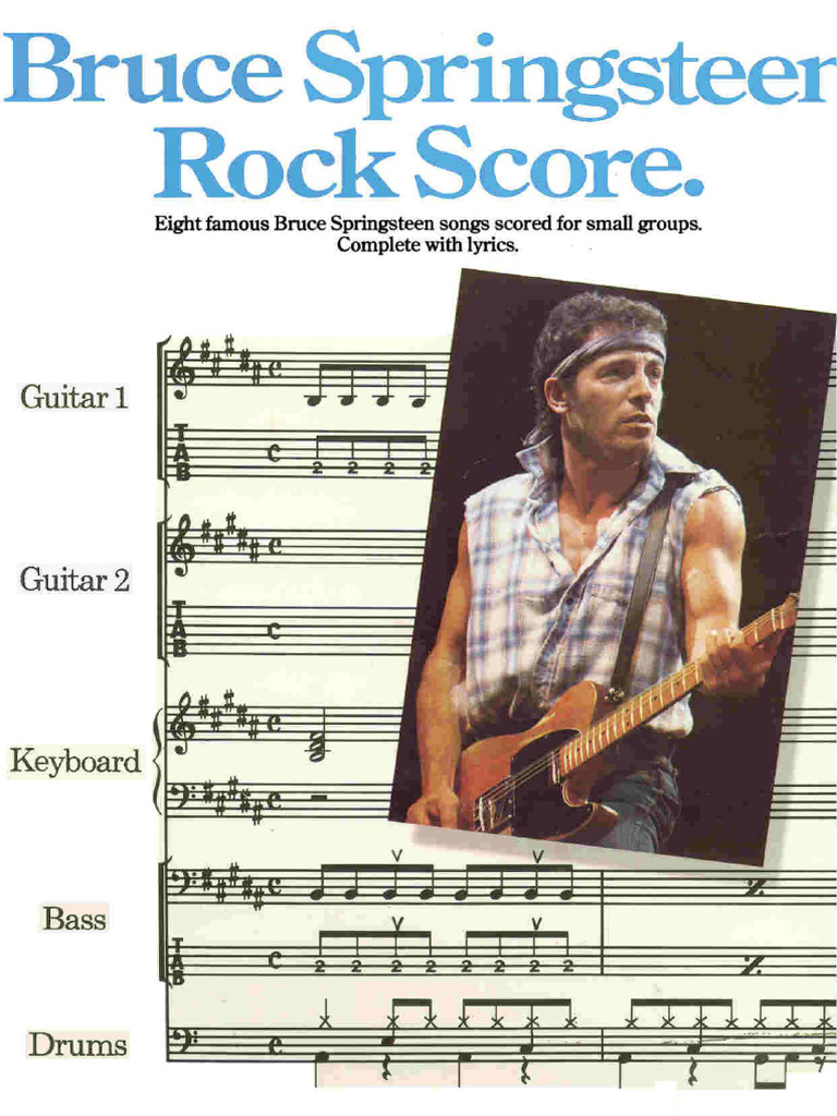 Bruce Springsteen - Rock Score | PDF