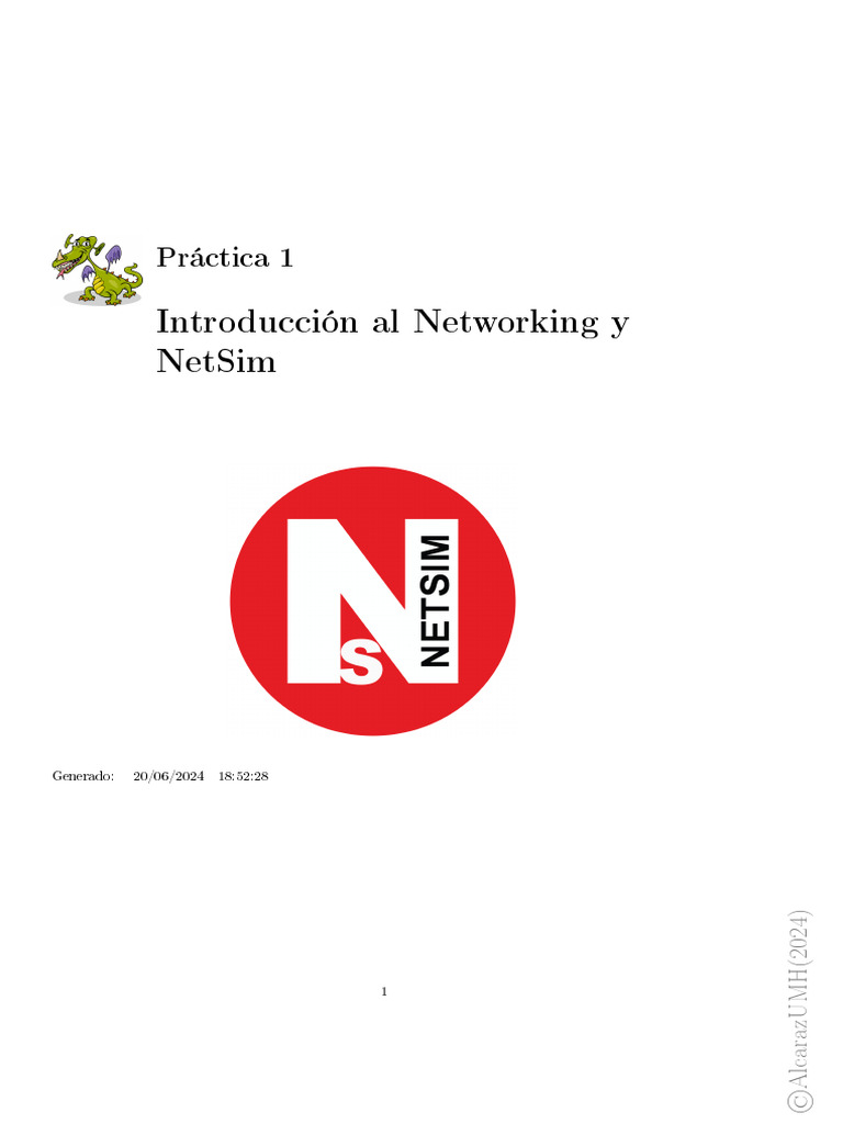 Introducción a NetSim para Networking | PDF | Red de computadoras ...