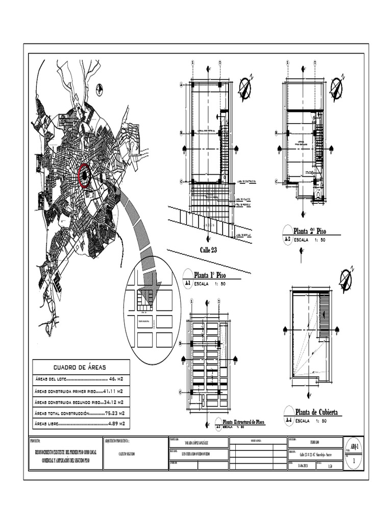 Locales Calixto-Model - PDF Plancha 1 | PDF