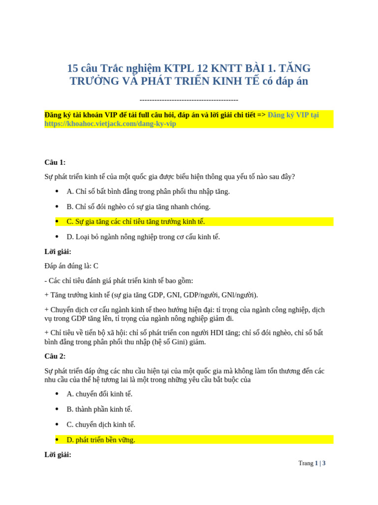 15-cau-trac-nghiem-ktpl-12-kntt-bai-1-tang-truong-va-phat-trien-kinh-te-co-dap-an_2024_12_15 | PDF