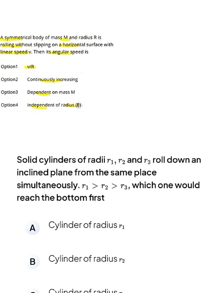 Worksheet Rotational Mechanics | PDF