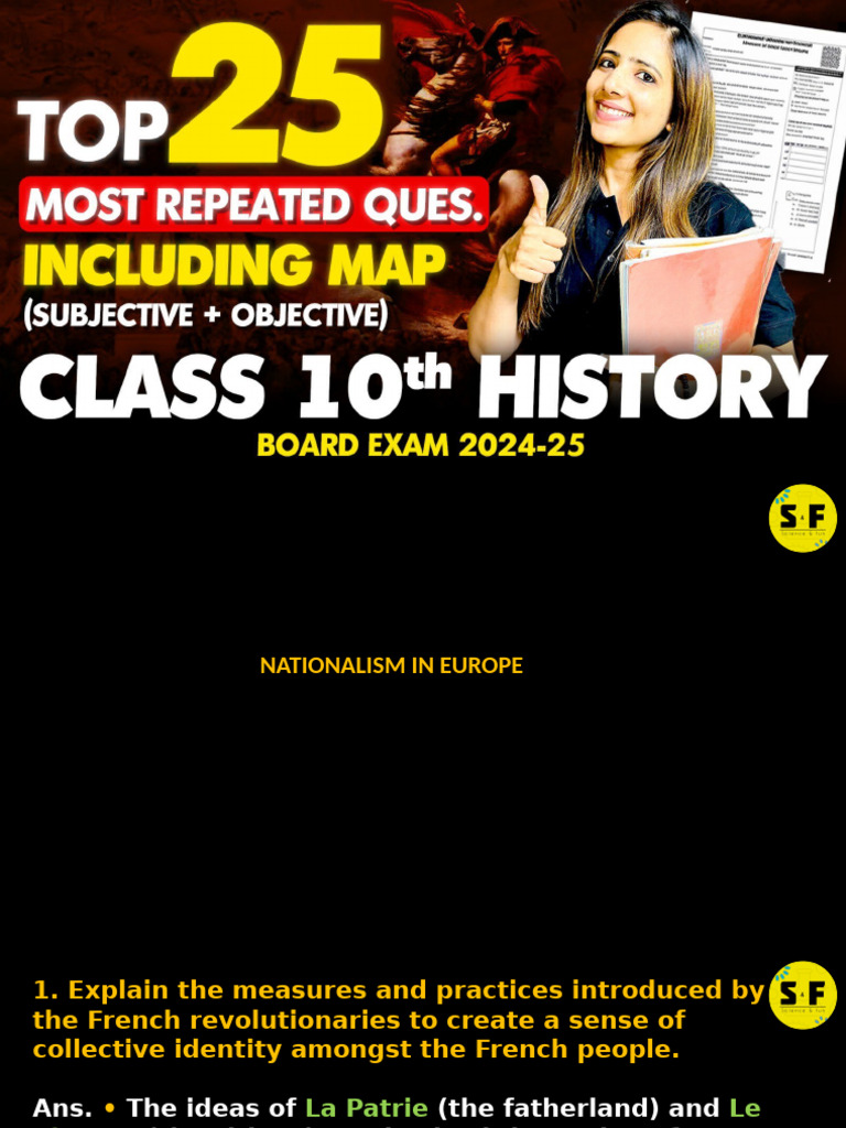 Class 10th History Imp Ques | PDF | Balkans | Kingdom Of Prussia