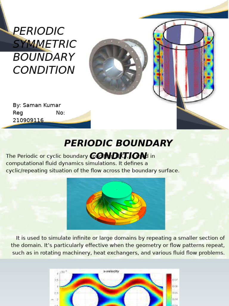 PERIODIC SYMMETRIC BOUNDARY CONDITION | PDF | Fluid Dynamics | Computational Fluid Dynamics