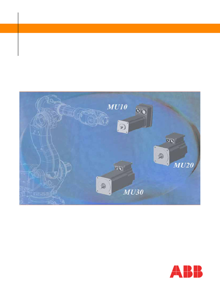 Manual Motores ABB IRC5 | PDF | Robot | Robótica