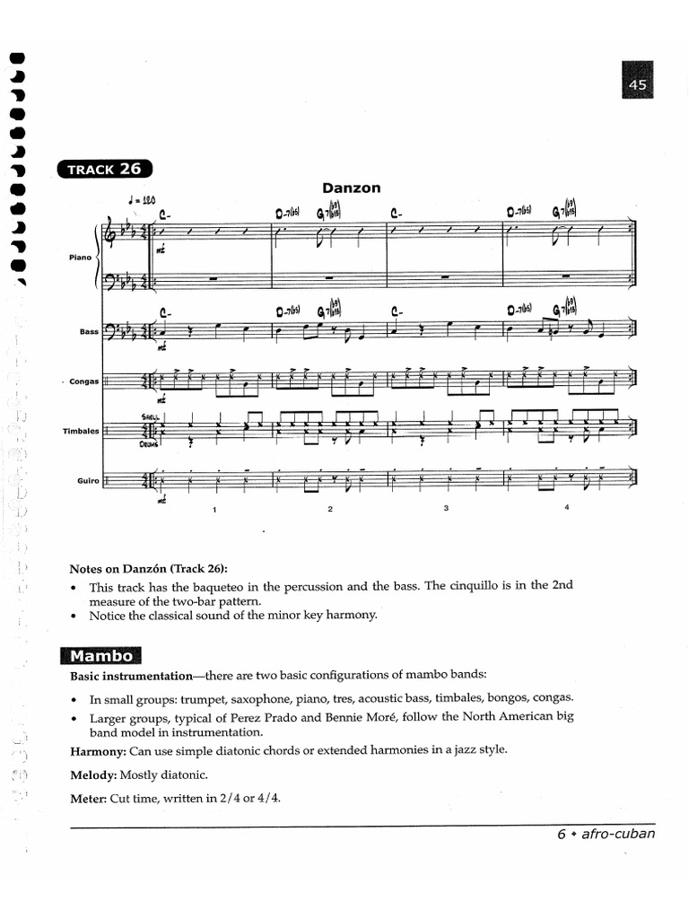 Danzon Mambo - 022435 | PDF