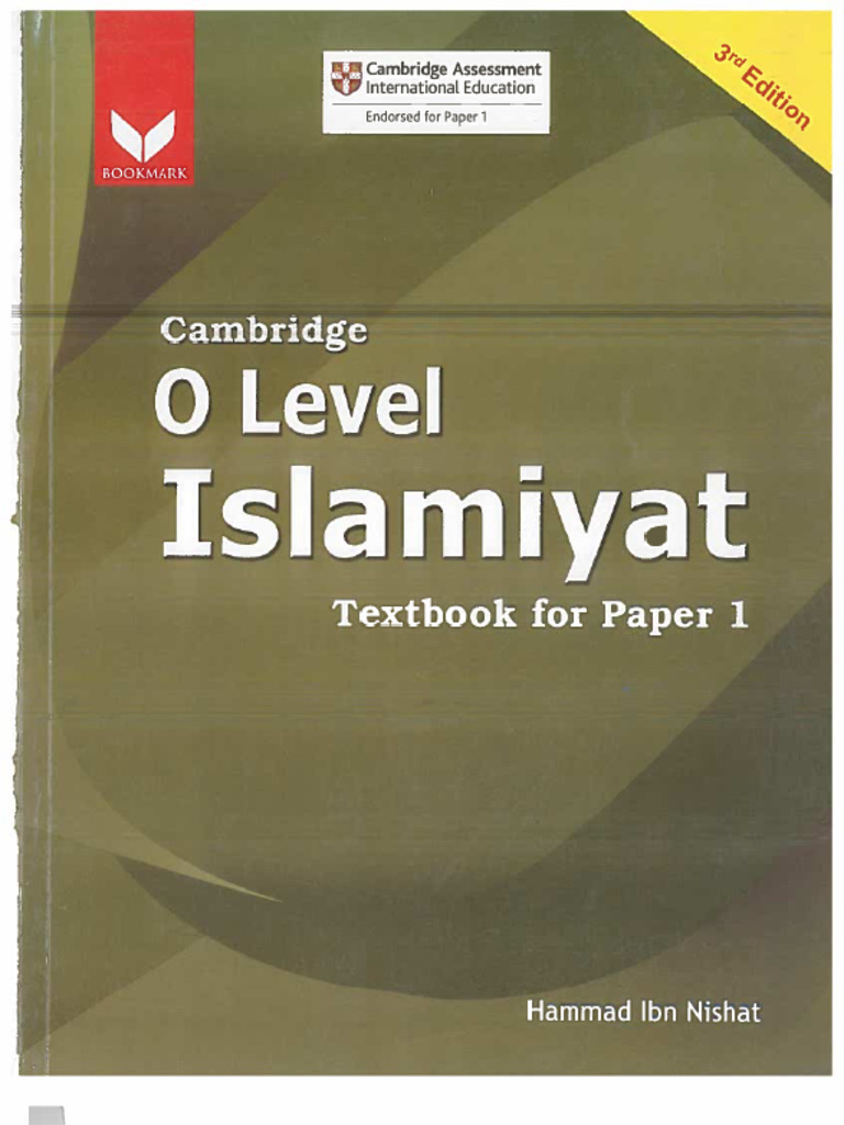 O Level Islamiyat Paper 1 | PDF