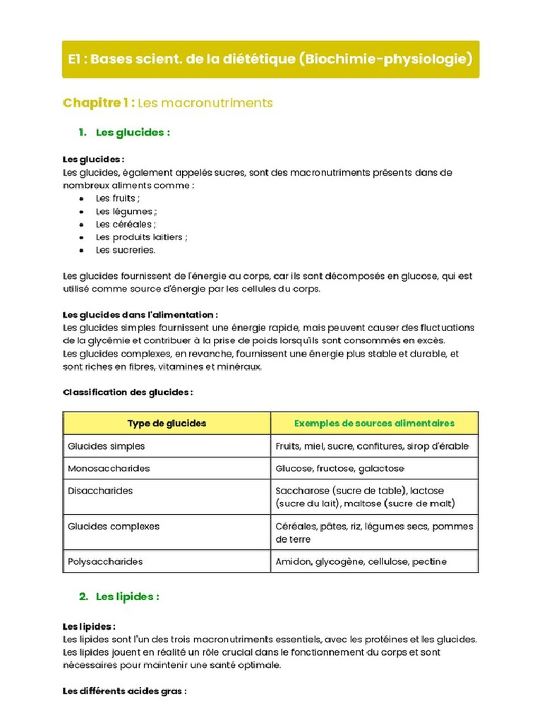 Exemple de Fiche de Revision 1 | PDF