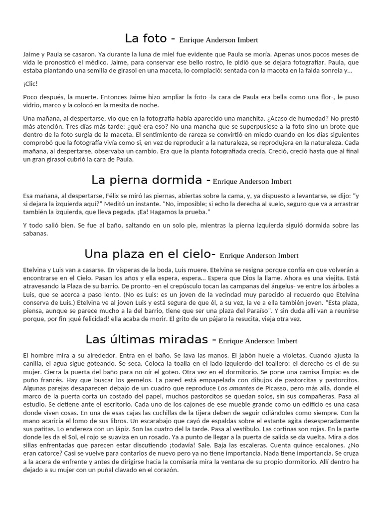 Cuentos Varios de Imbert | PDF | Montañas | Ciencias de la Tierra