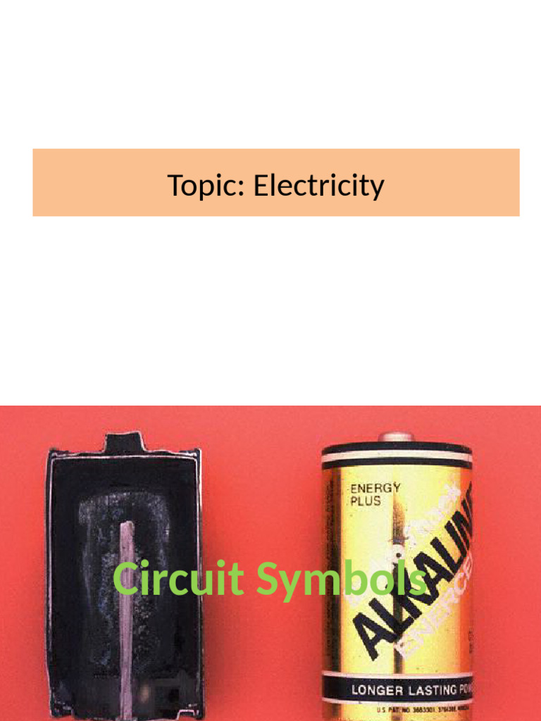 L1 - Circuit Symbols | PDF
