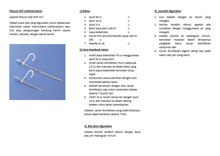 CIC Phycon Dan Pembuatan Cairan Desinfektan - 220513 - 132329 | PDF