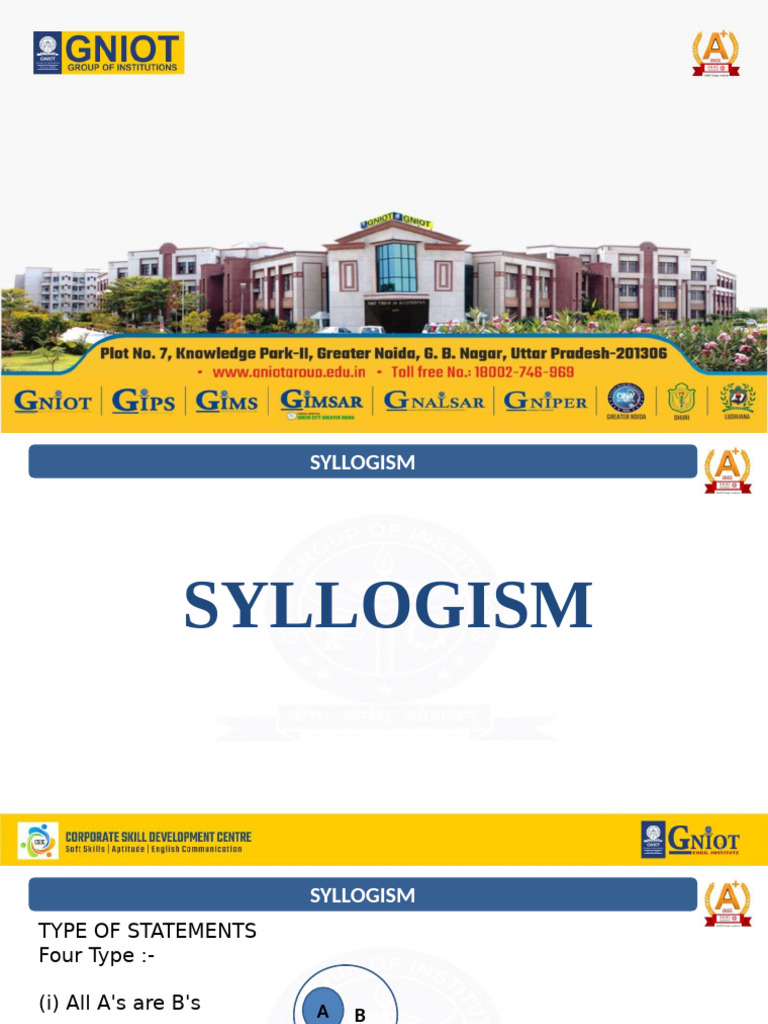 Syllogism Demo | PDF | Mathematics | Philosophical Methodology