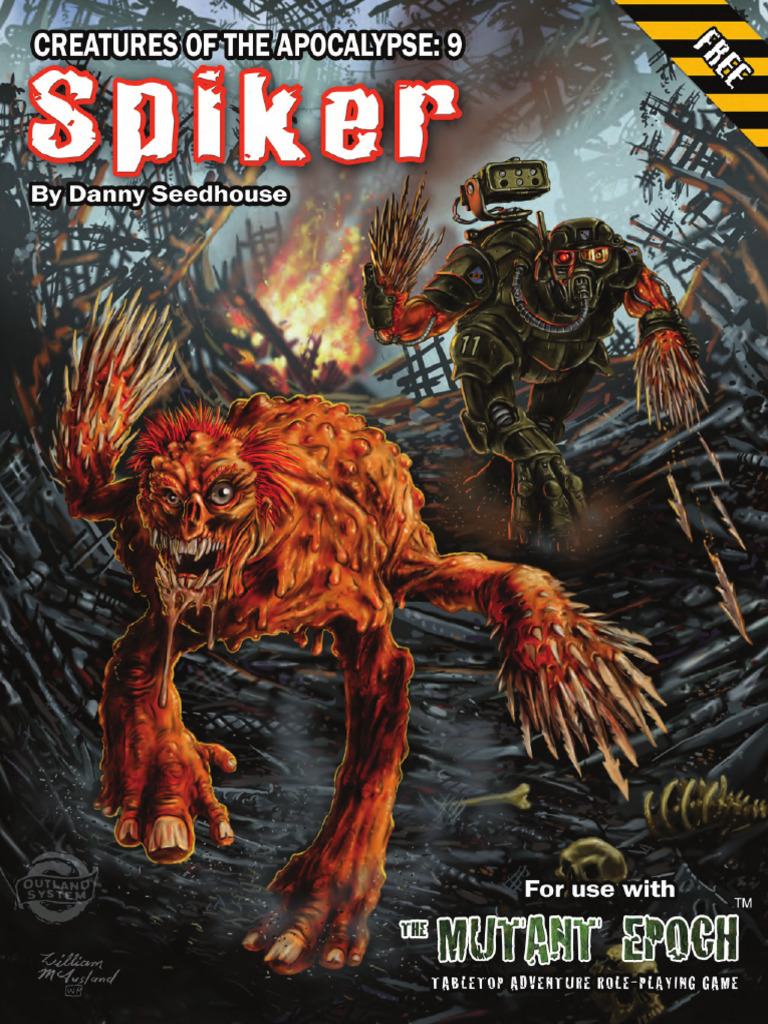 Spikers: Mutant Epoch RPG Creatures | PDF | Anti Tank Warfare ...
