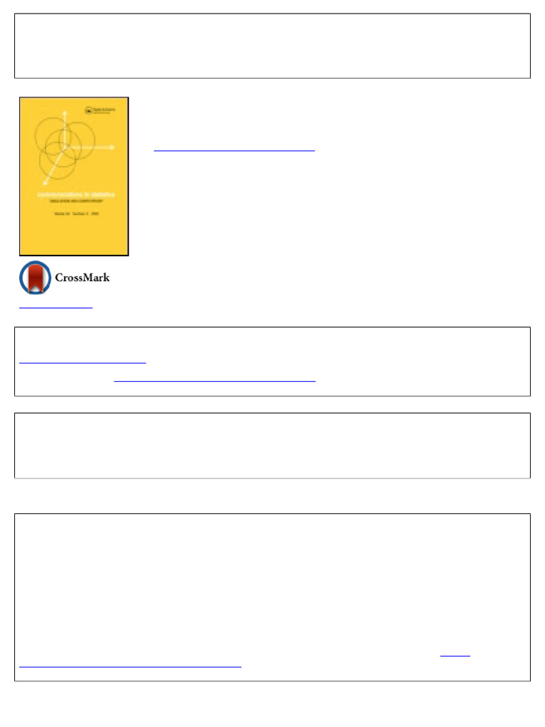 Quantile Functions in Reliability Analysis | PDF | Probability ...