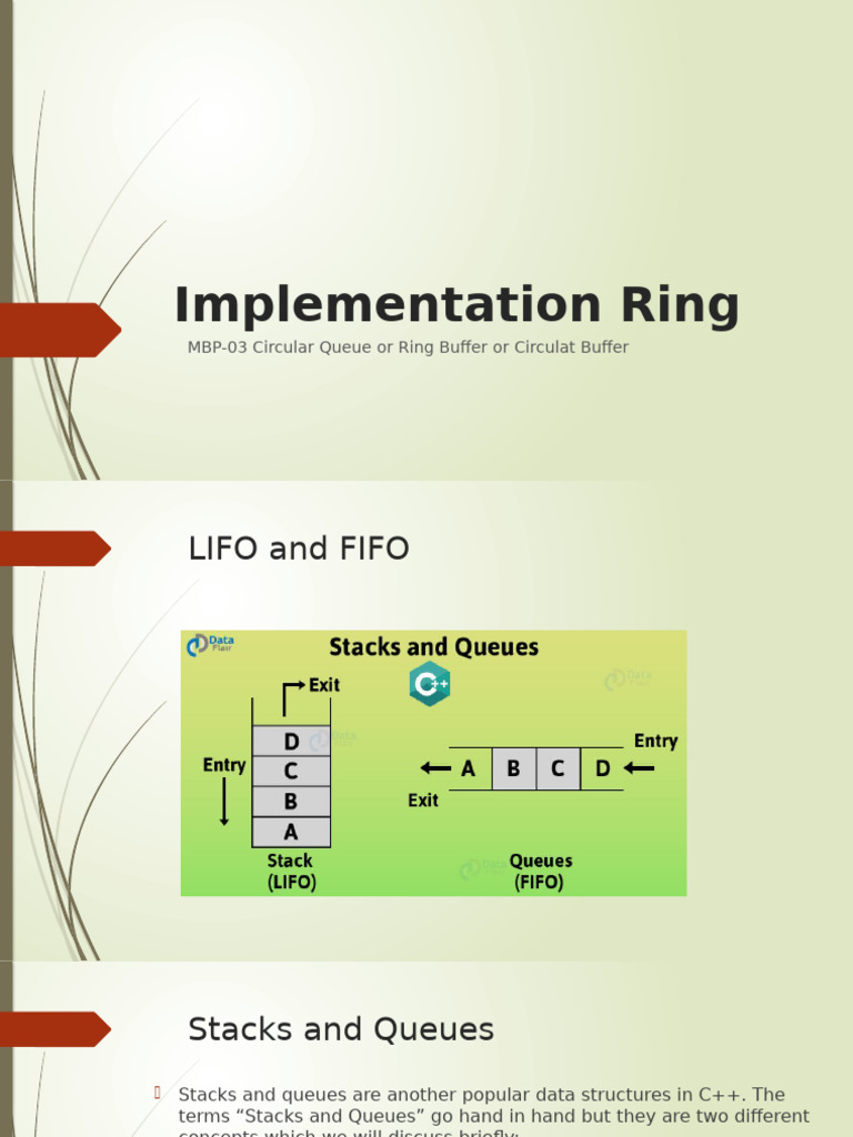 Circular Buffer Implementation Guide | PDF | Queue (Abstract Data Type) | Computer Science