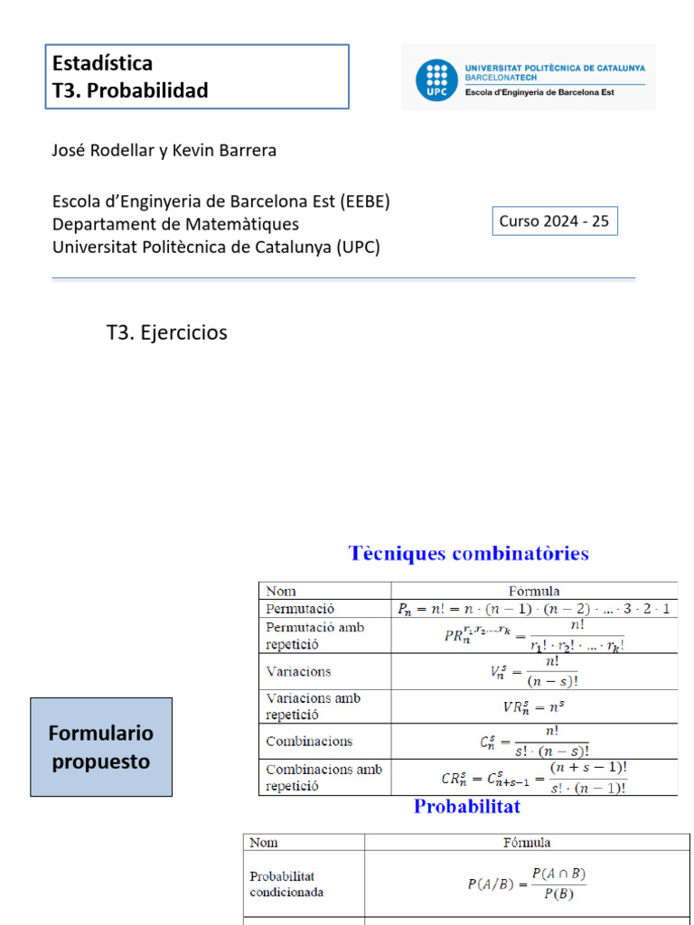 T3 3 Ejercicios Primera Parte | PDF