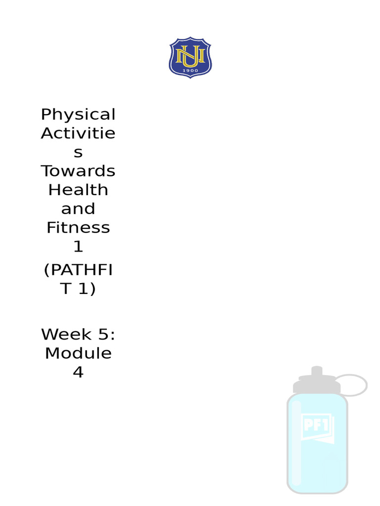 Pathfit 1 Module 4 Locomotor Skills | PDF | Physical Fitness ...