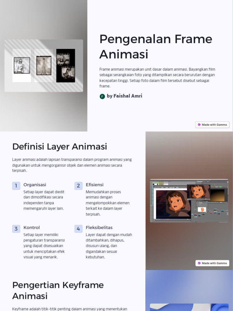 Pengenalan Frame Animasi | PDF