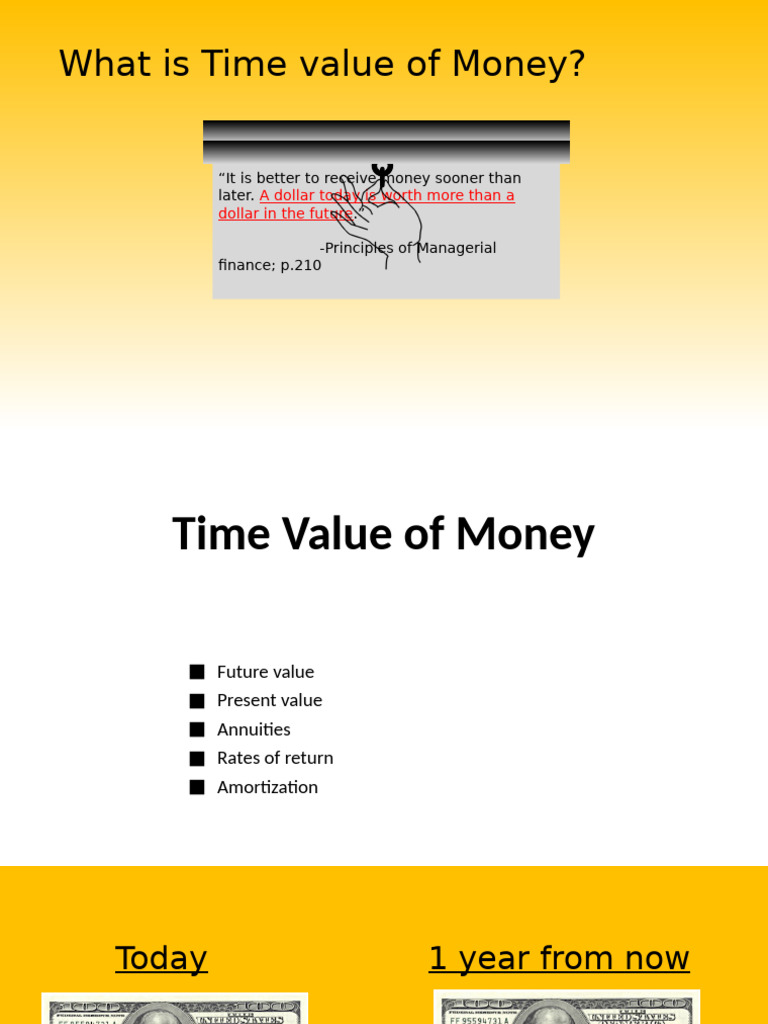Chapter 3 Time Value of Money | PDF | Time Value Of Money | Present Value