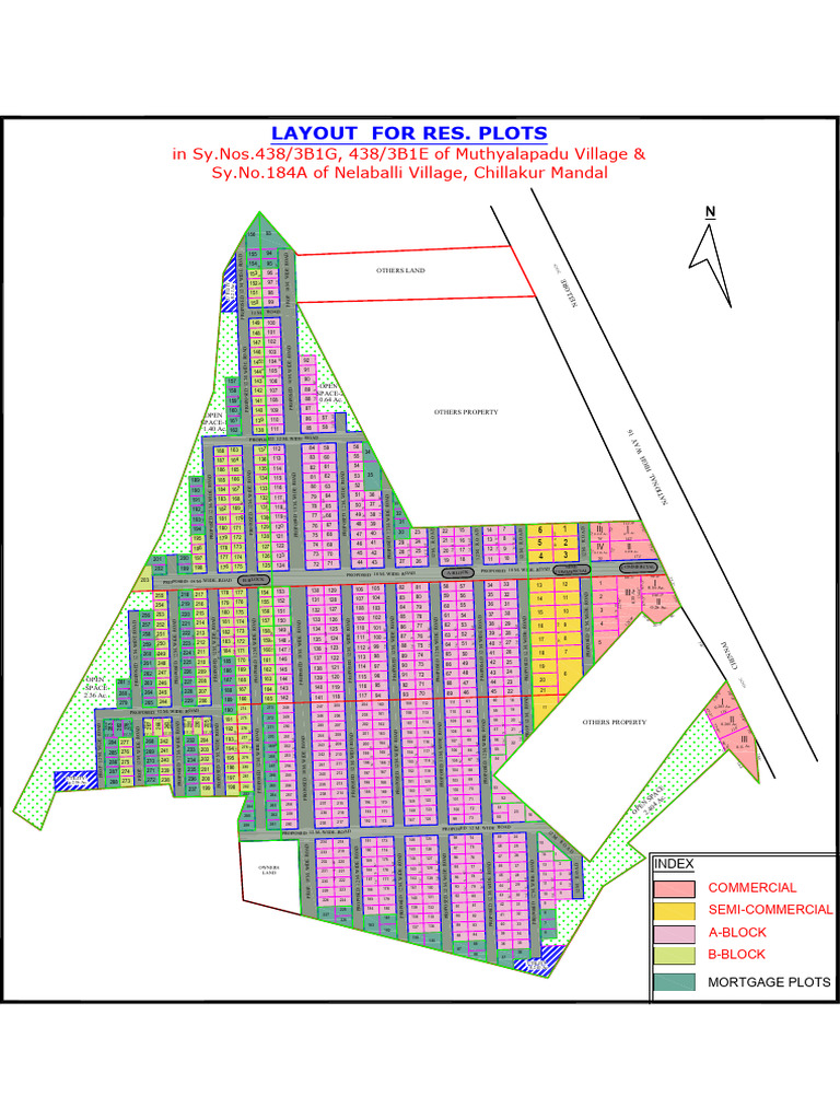 VARDHAN VALENCIA (GUDUR) LAYOUT Final-2 | PDF