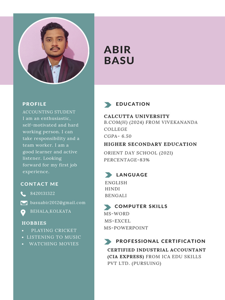 ABIR BASU CV | PDF