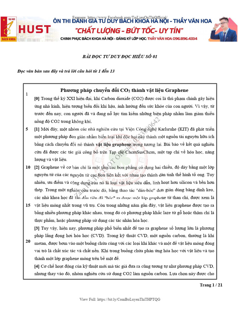 Tsa.2024.t - Duy - C - Hiu - Bi - 01 | PDF