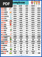 Silabário Complexas | PDF