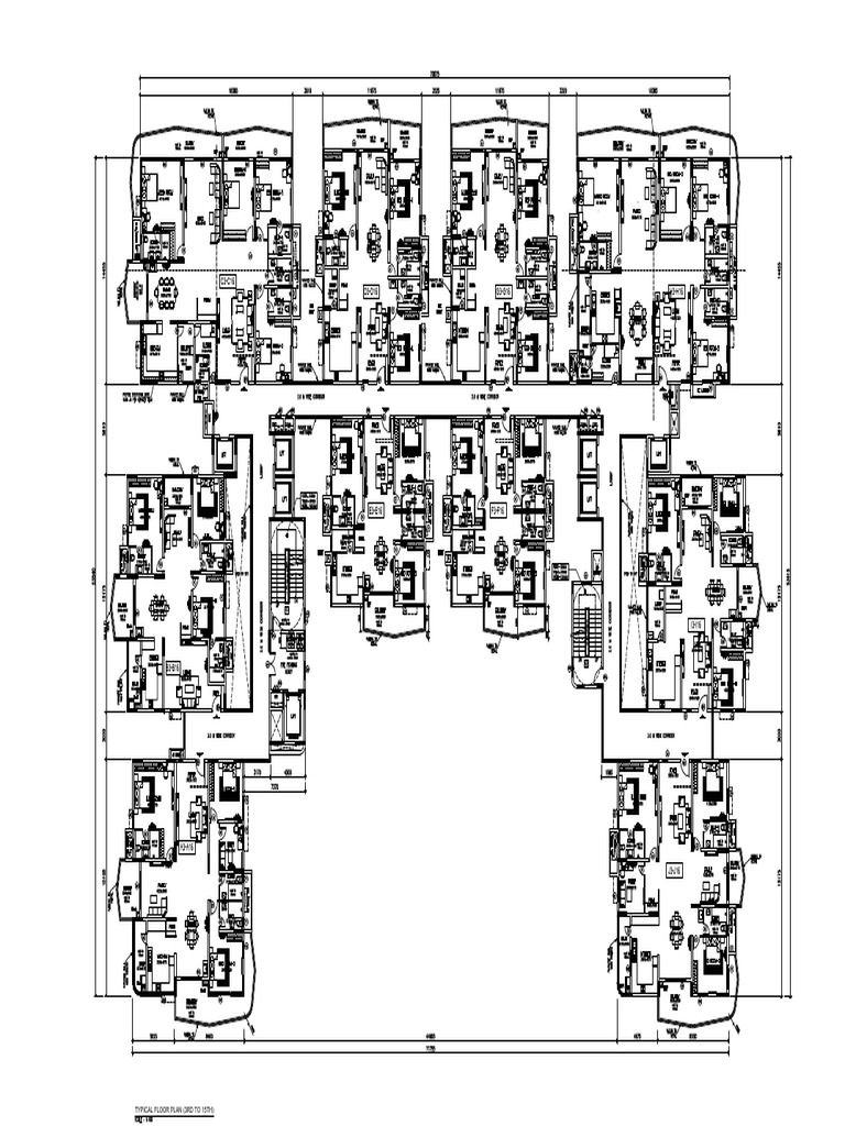 Elyssey Lumbini Typical Floor Plan | PDF