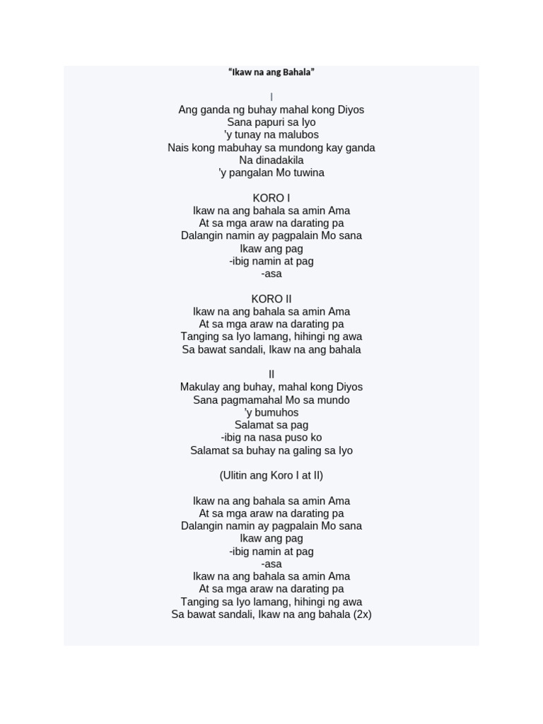 Graduation Song | PDF