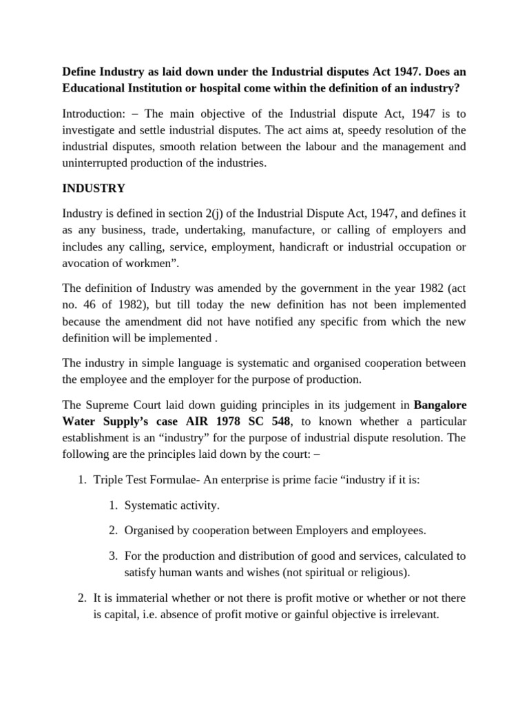 define industry | PDF | Hospital | Justice