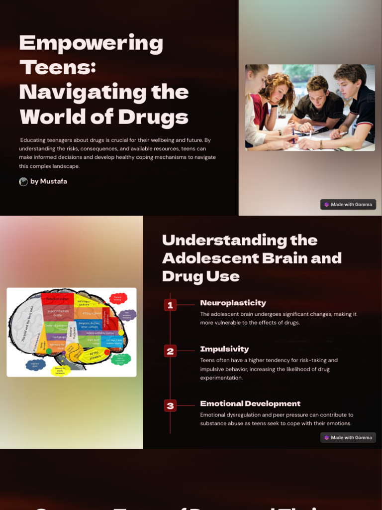 Empowering Teens Navigating The World of Drugs | PDF | Adolescence ...